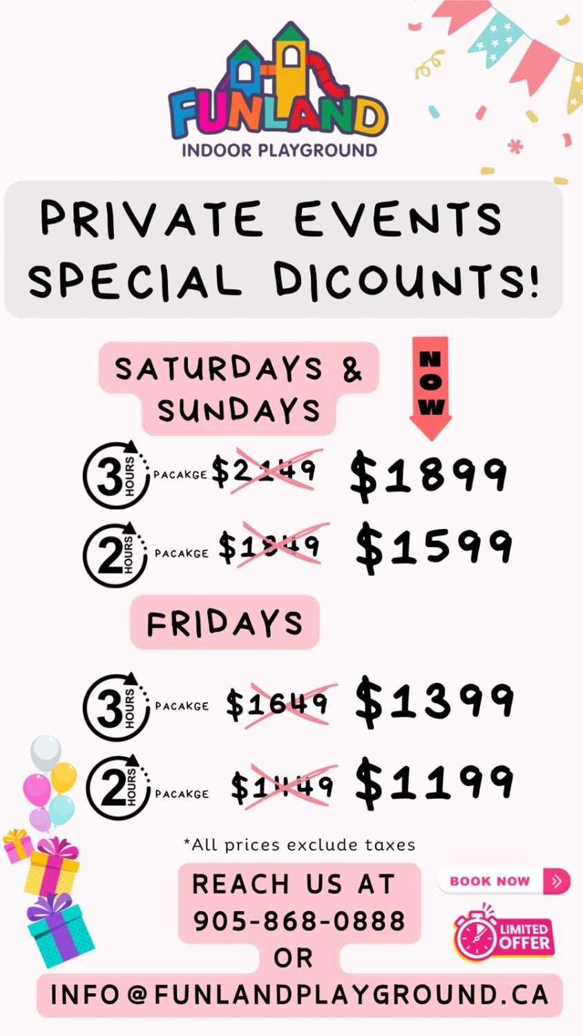 Home - Funland Indoor Playground - Best indoor playground.